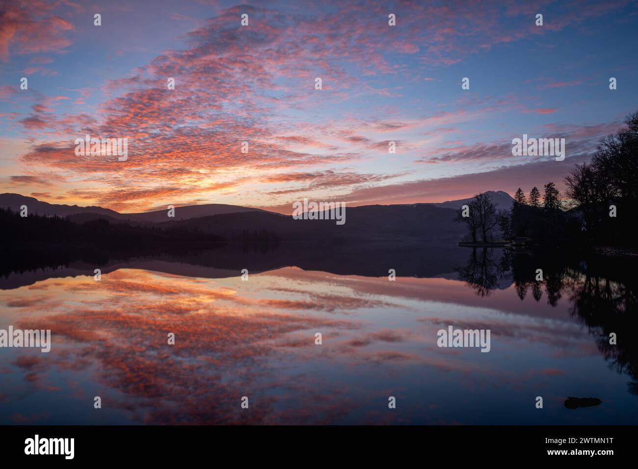 Loch Ard, Central Region, Scotland Stock Photo - Alamy