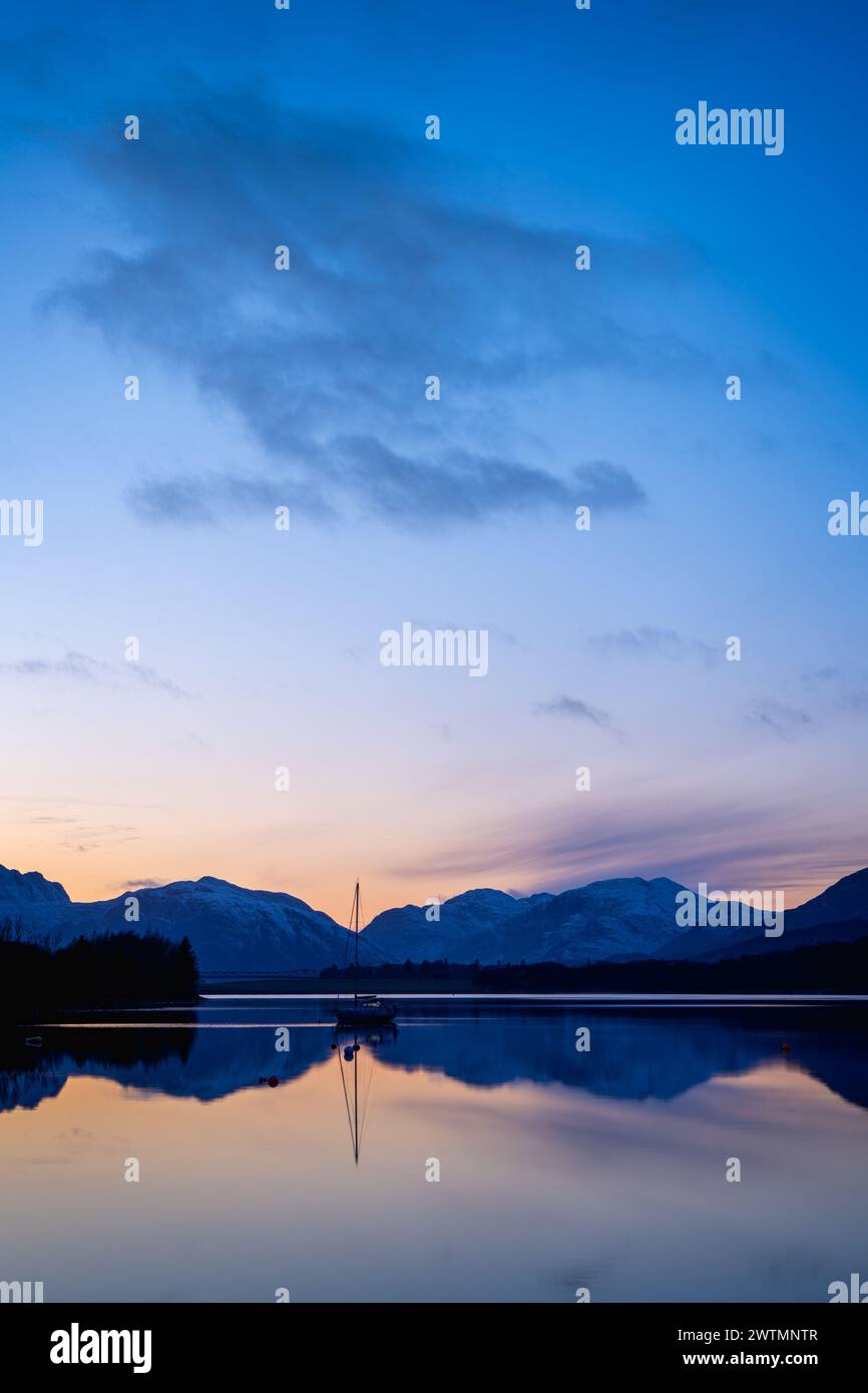 Summer sunset glencoe hi-res stock photography and images - Alamy