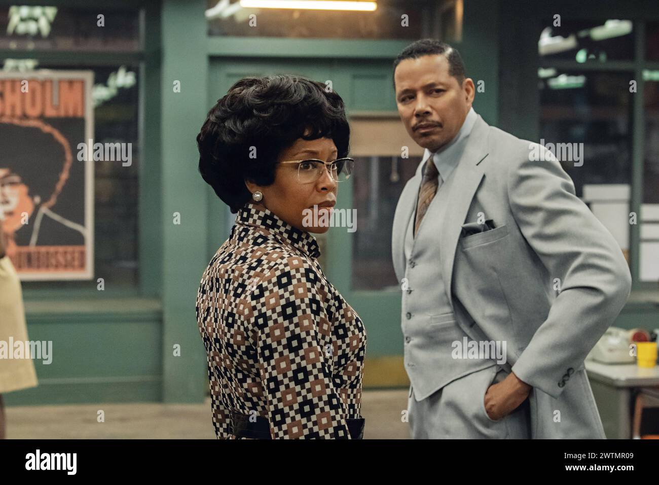 USA. Terrence Howard and Regina King in the (C)Netflix series: Shirley ...