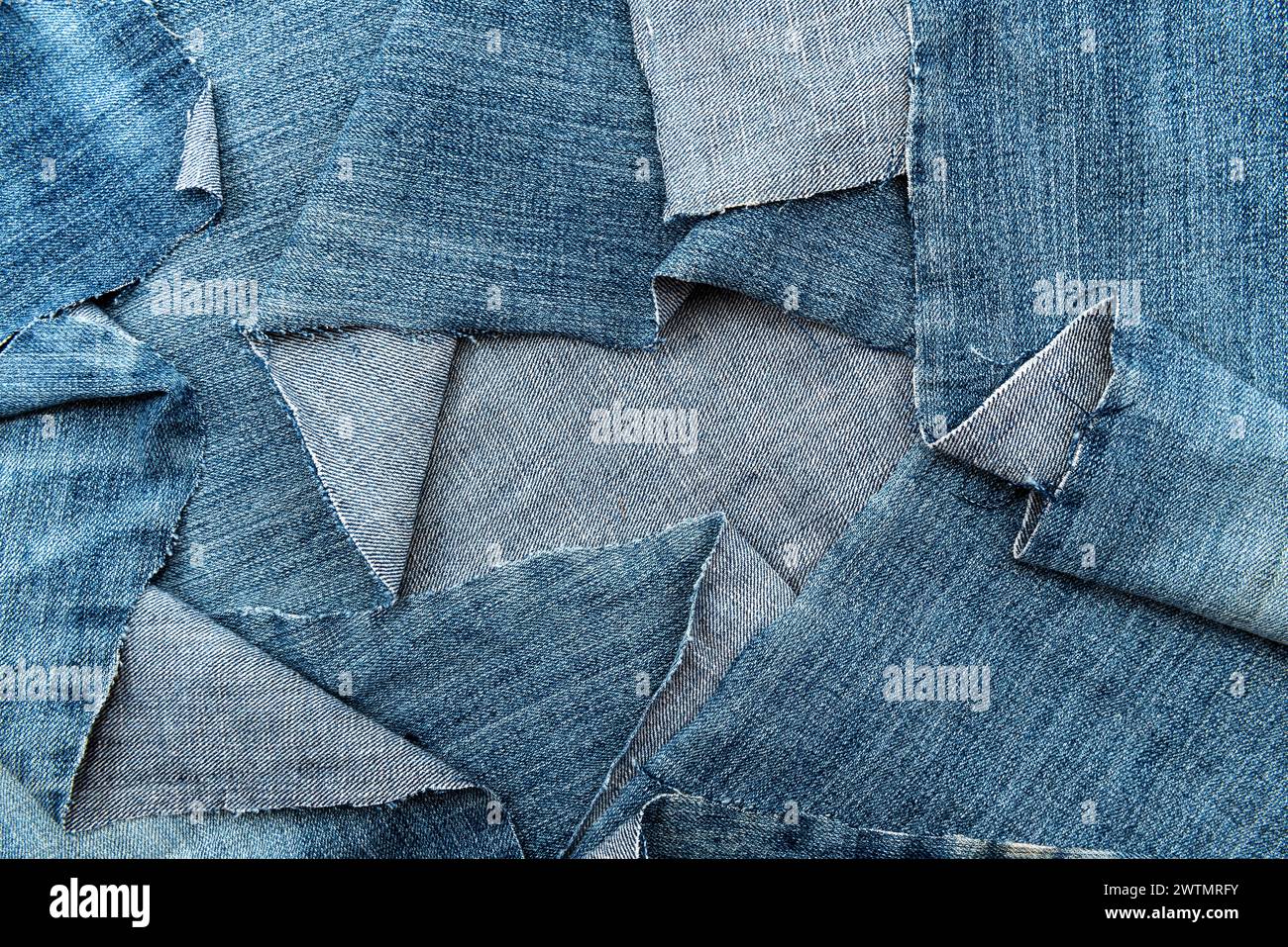 Jeans patch texture abstract hi-res stock photography and images - Alamy