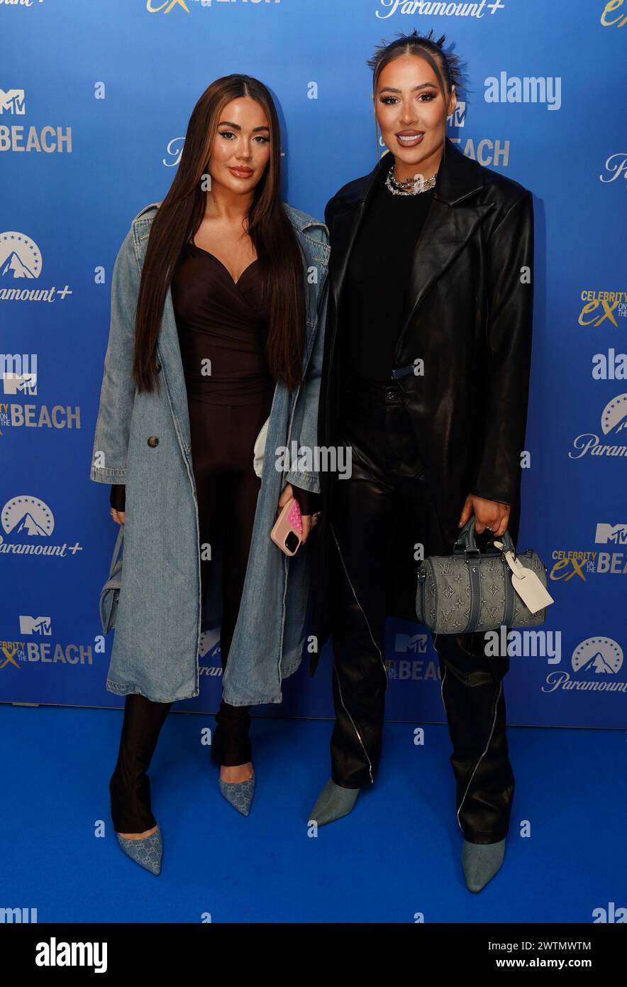 Frankie Sims (left) and Demi Sims attending the Celebrity Ex on the ...