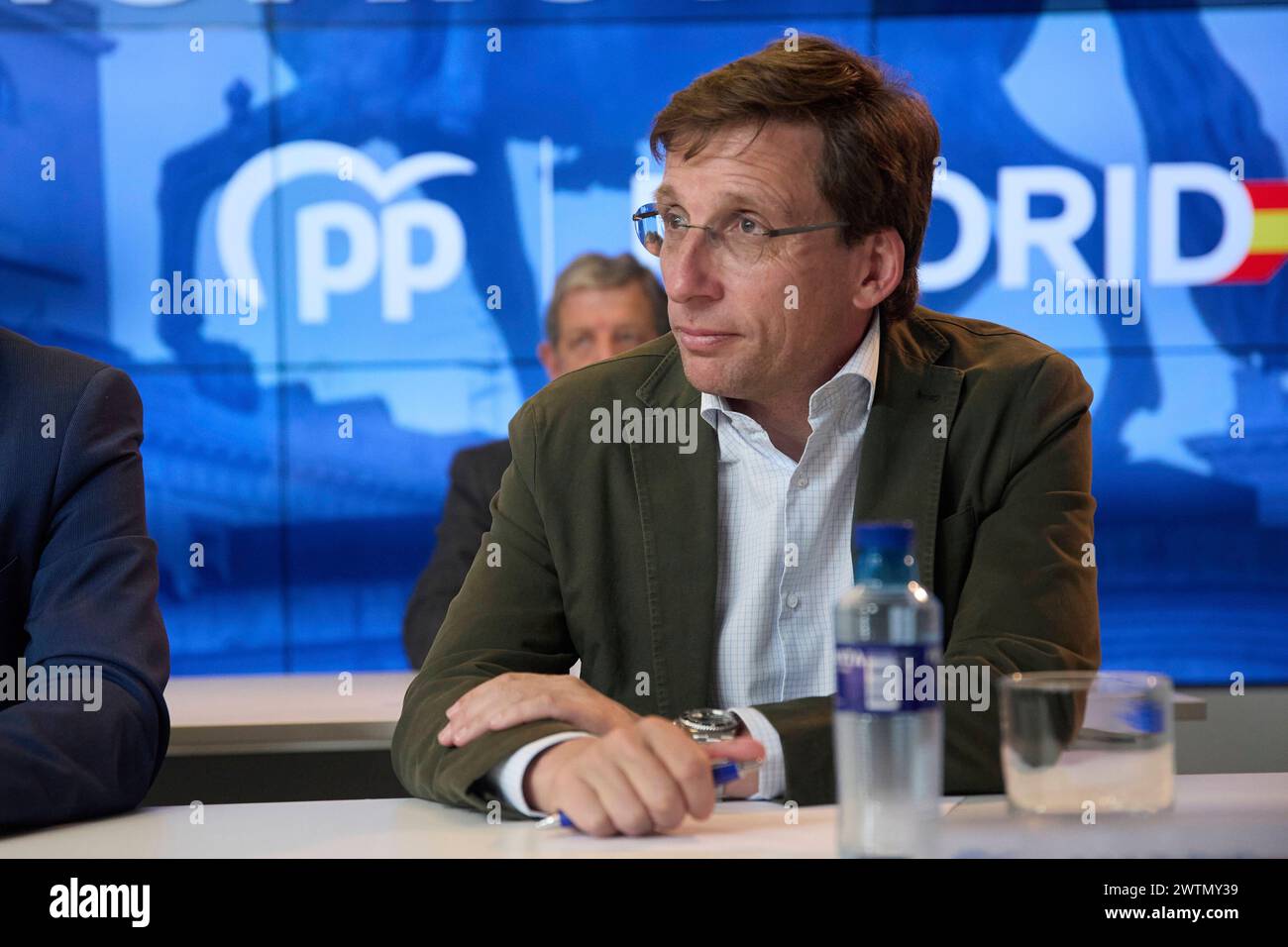 The mayor of Madrid, José Luis Martínez-Almeida, during the Autonomous ...