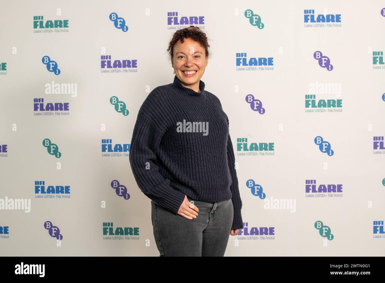EDITORIAL USE ONLY Cursive film Director Isabel Steubel Johnson, during ...