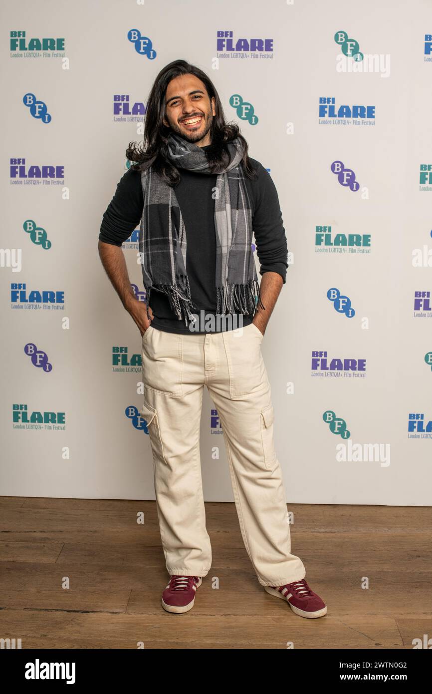 EDITORIAL USE ONLY Halfway actor Kayan Dadyburjor during the BFI ...