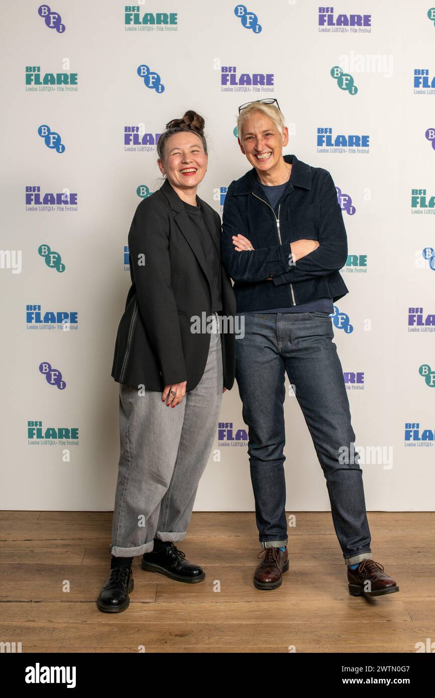 EDITORIAL USE ONLY Kristy Matheson (left), BFI Festivals Director and ...