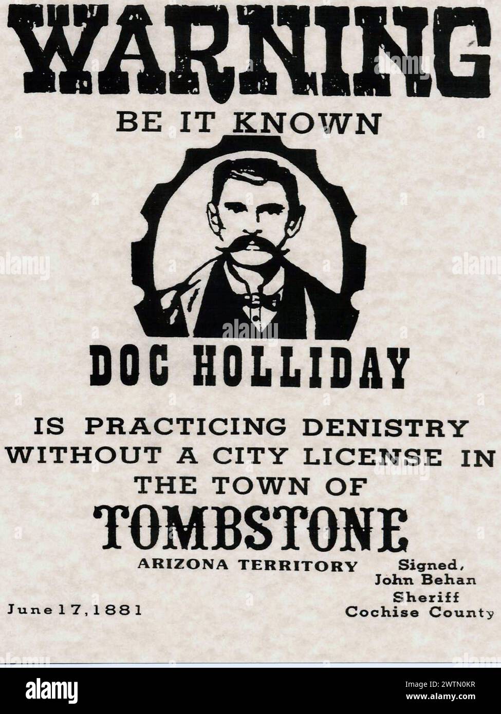 Old western wanted posters hi-res stock photography and images - Alamy