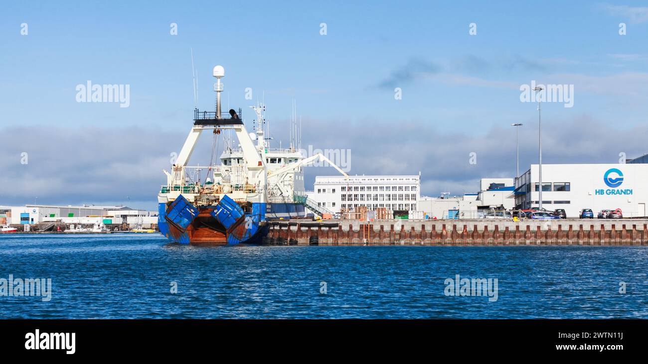 Icelandic stern trawler hi-res stock photography and images - Alamy