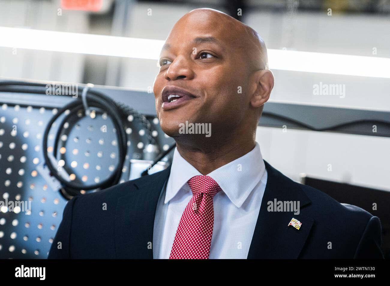 Bowie, United States. 11th Mar, 2024. UNITED STATES - MARCH 11: Gov ...