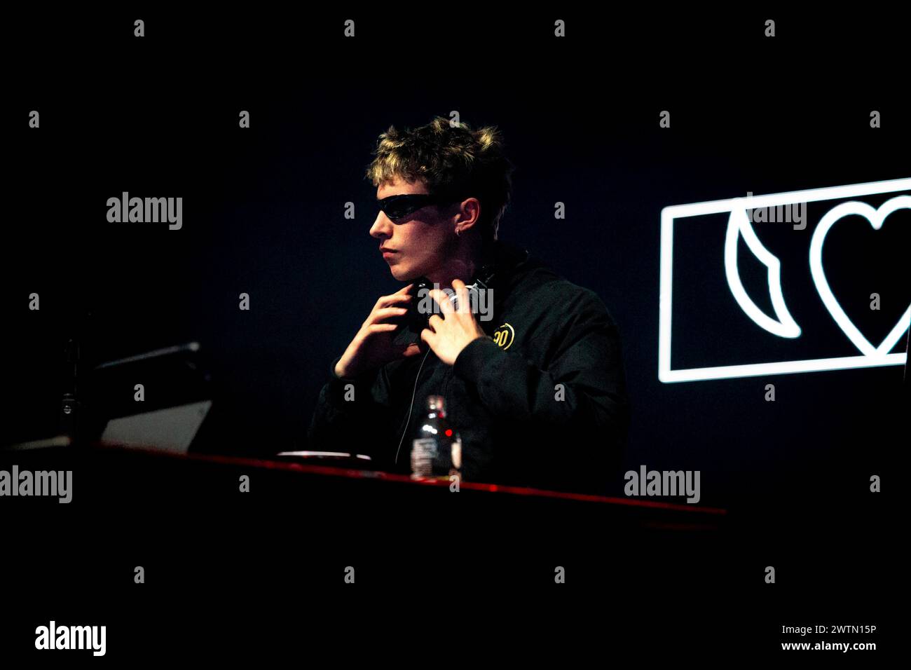 Italy 1 February 2024 DJ Alcatraz live at Fabrique Milan © Andrea ...