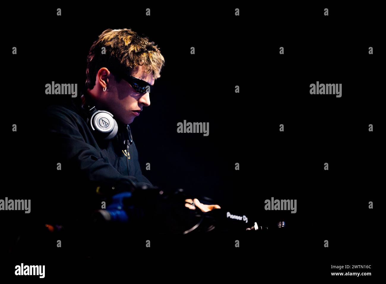 Alcatraz disc jockey hi-res stock photography and images - Alamy