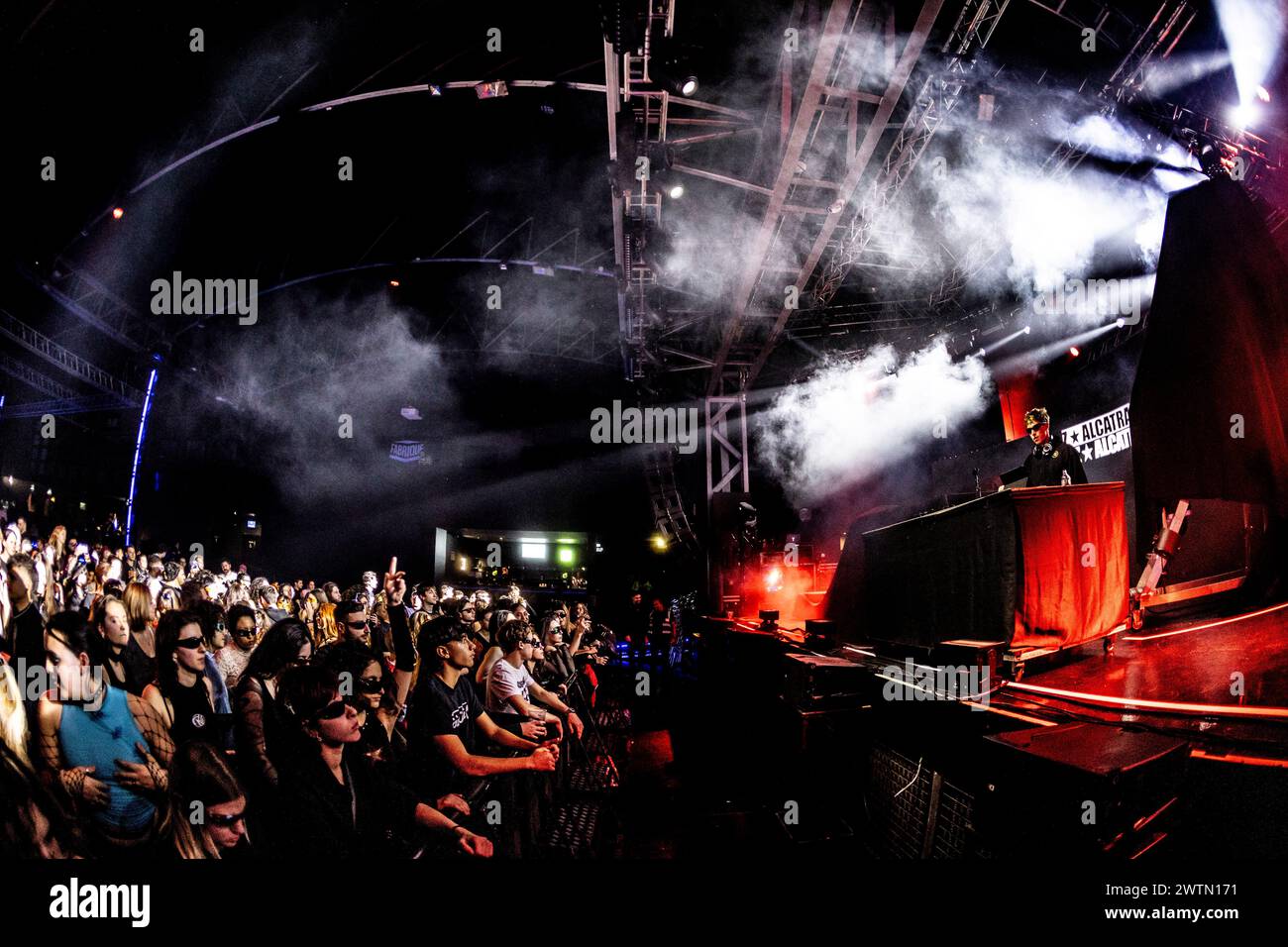 Alcatraz disc jockey hi-res stock photography and images - Alamy