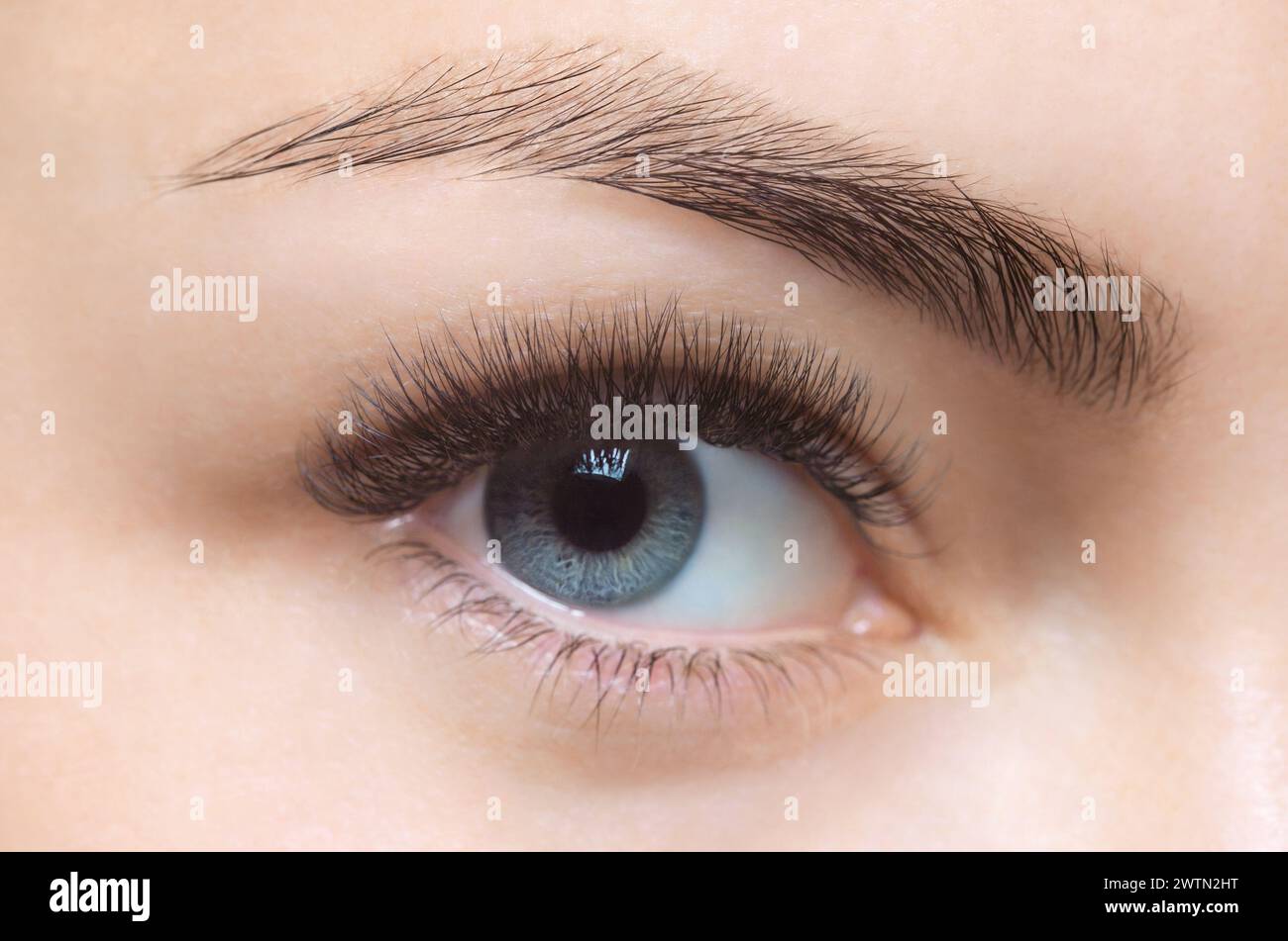 Lash extension hi-res stock photography and images - Alamy