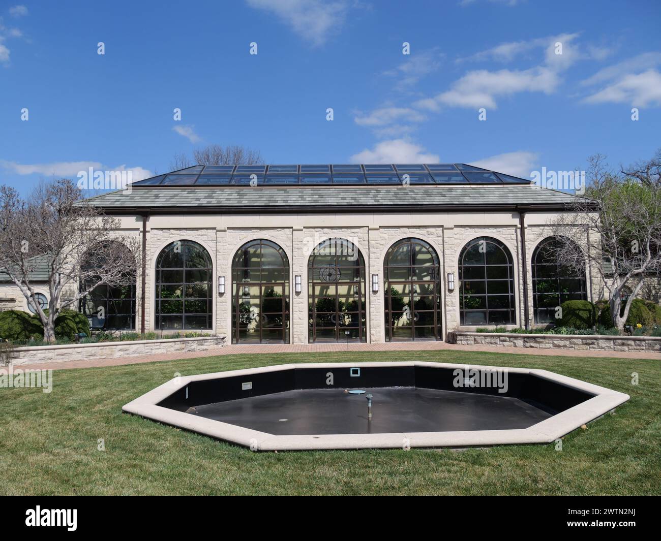 Kansas City, Missouri - March 16, 2024: The Ewing and Muriel Kauffman ...