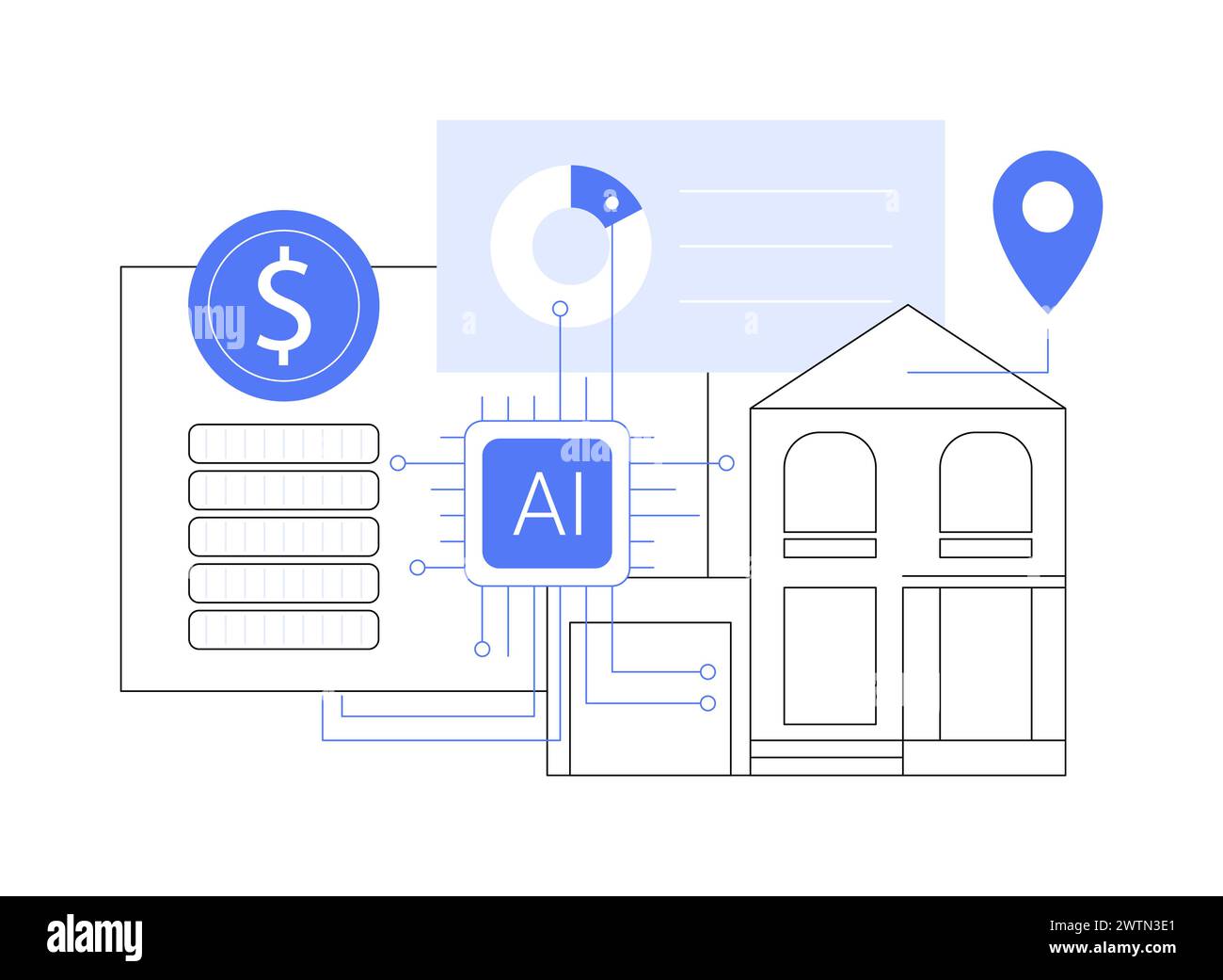 AI-Optimized Pricing Strategies abstract concept vector illustration ... AI-Optimized Pricing Strategies abstract concept vector illustration ...