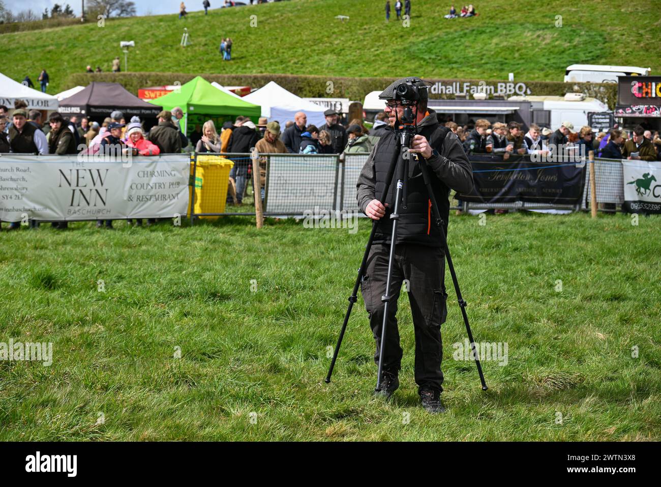 Horse racing in shropshire hi-res stock photography and images - Alamy