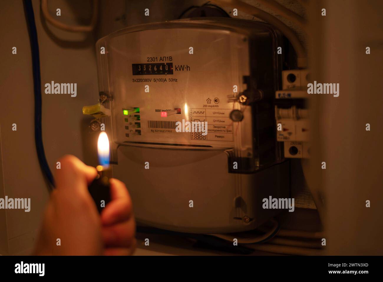 Electricity meter box hi-res stock photography and images - Alamy