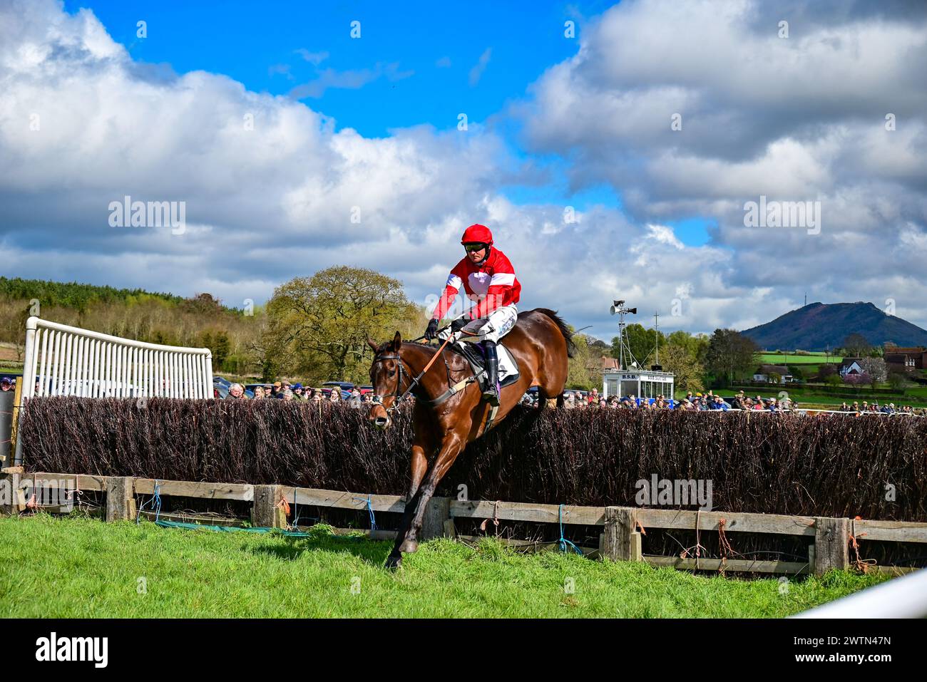 The beautiful sight of horse racing hi-res stock photography and images ...