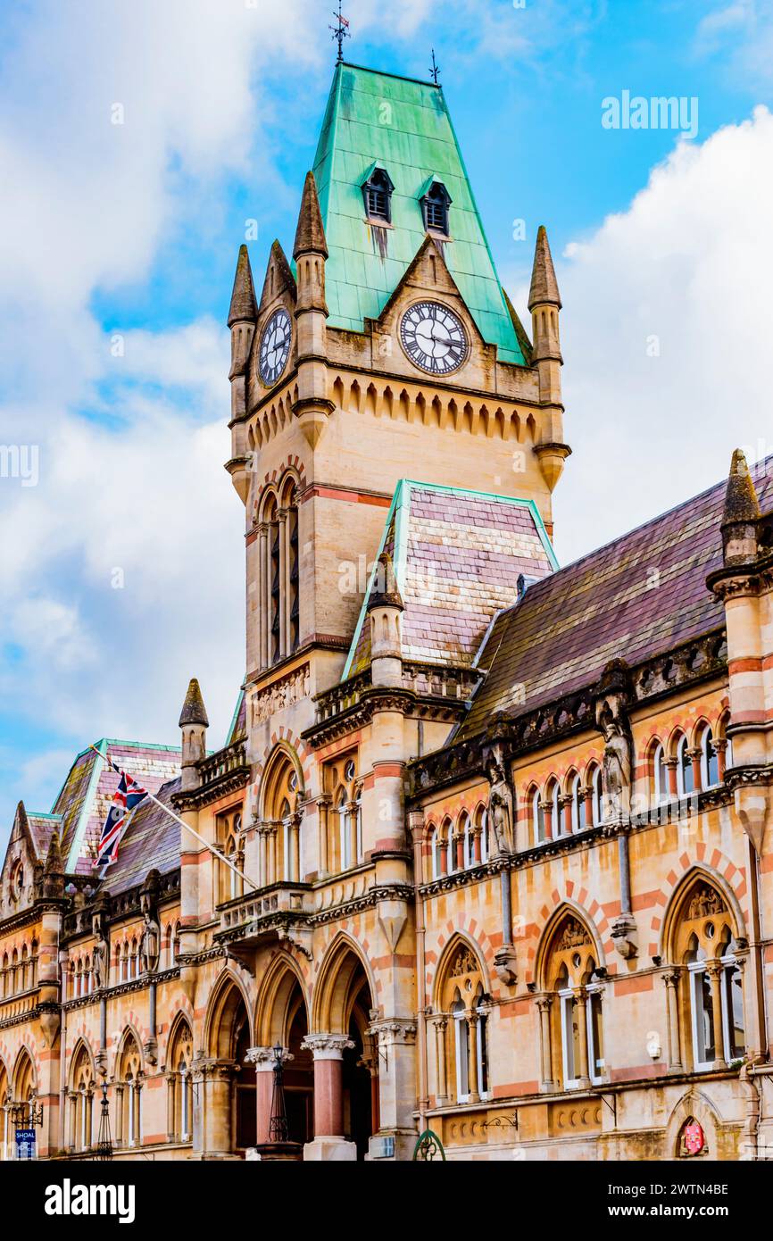 Winchester Guildhall is a municipal building in the High Street ...