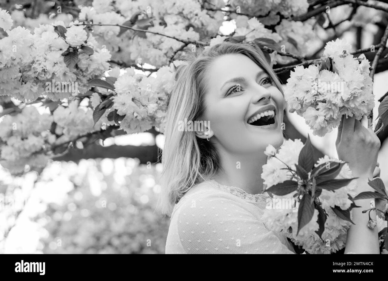 The idea and concept of happy women on International Women's Day. Happy ...