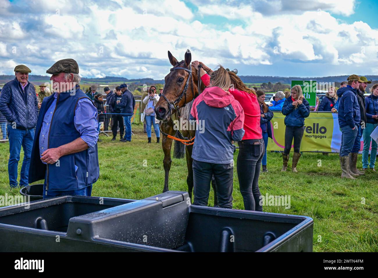 The beautiful sight of horse racing hi-res stock photography and images ...