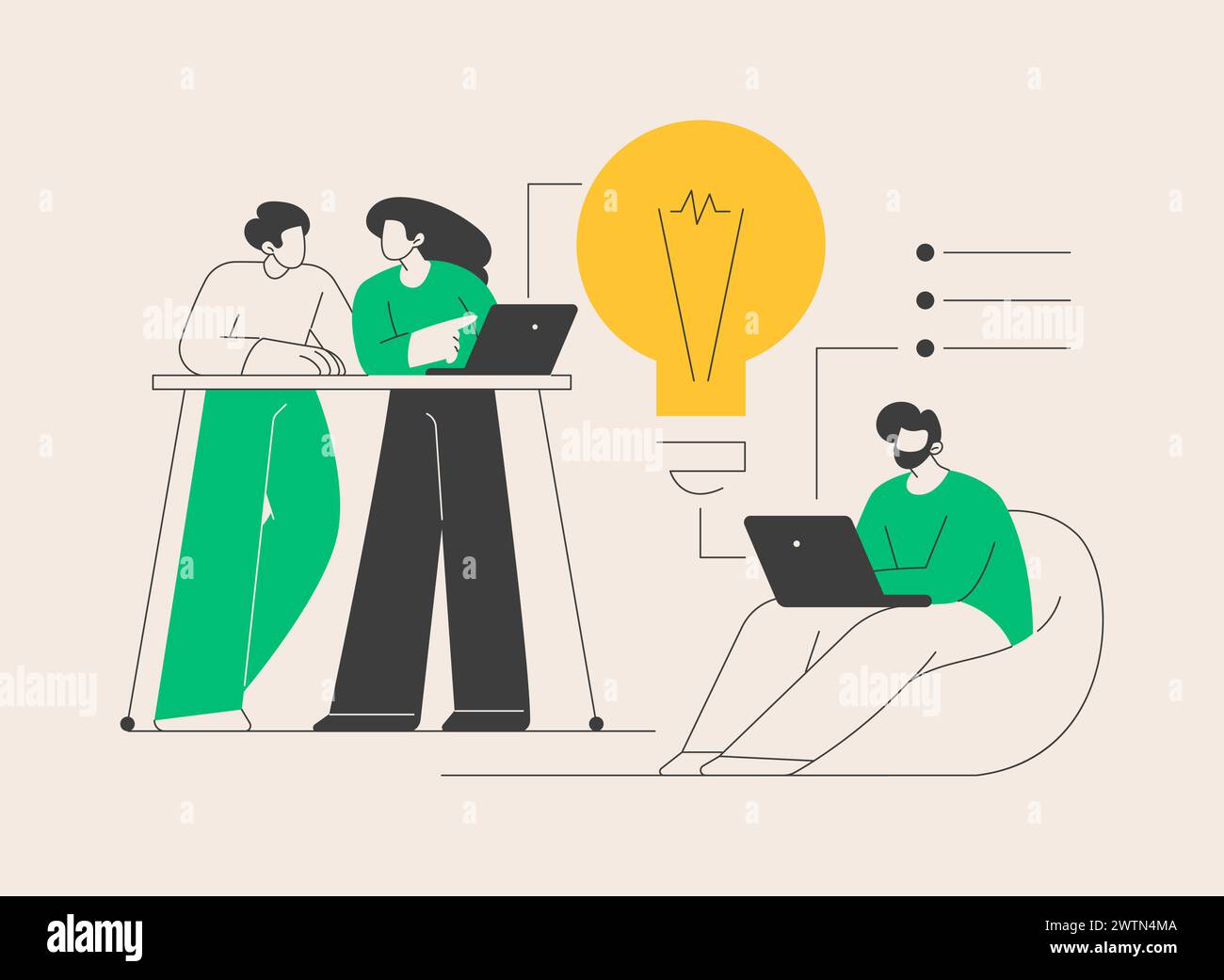 Hub initiative Stock Vector Images - Alamy