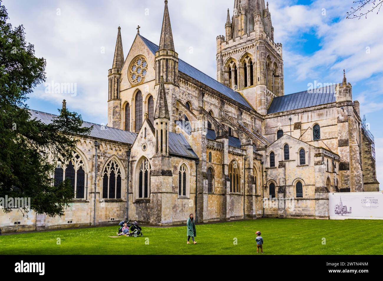 Chichester Cathedral, formally known as the Cathedral Church of the ...