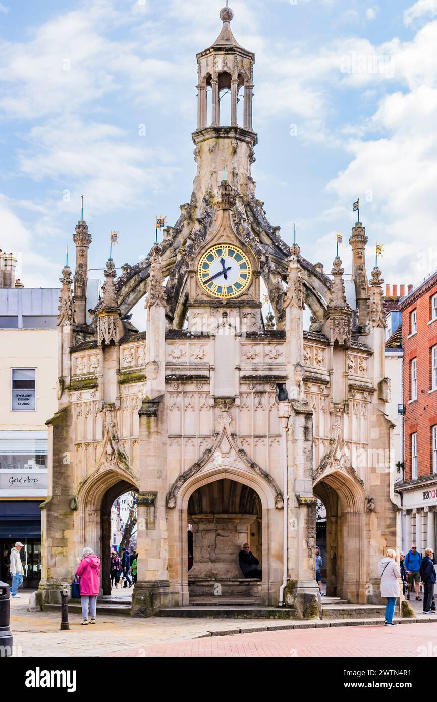 Medieval covered market cross hi-res stock photography and images - Alamy