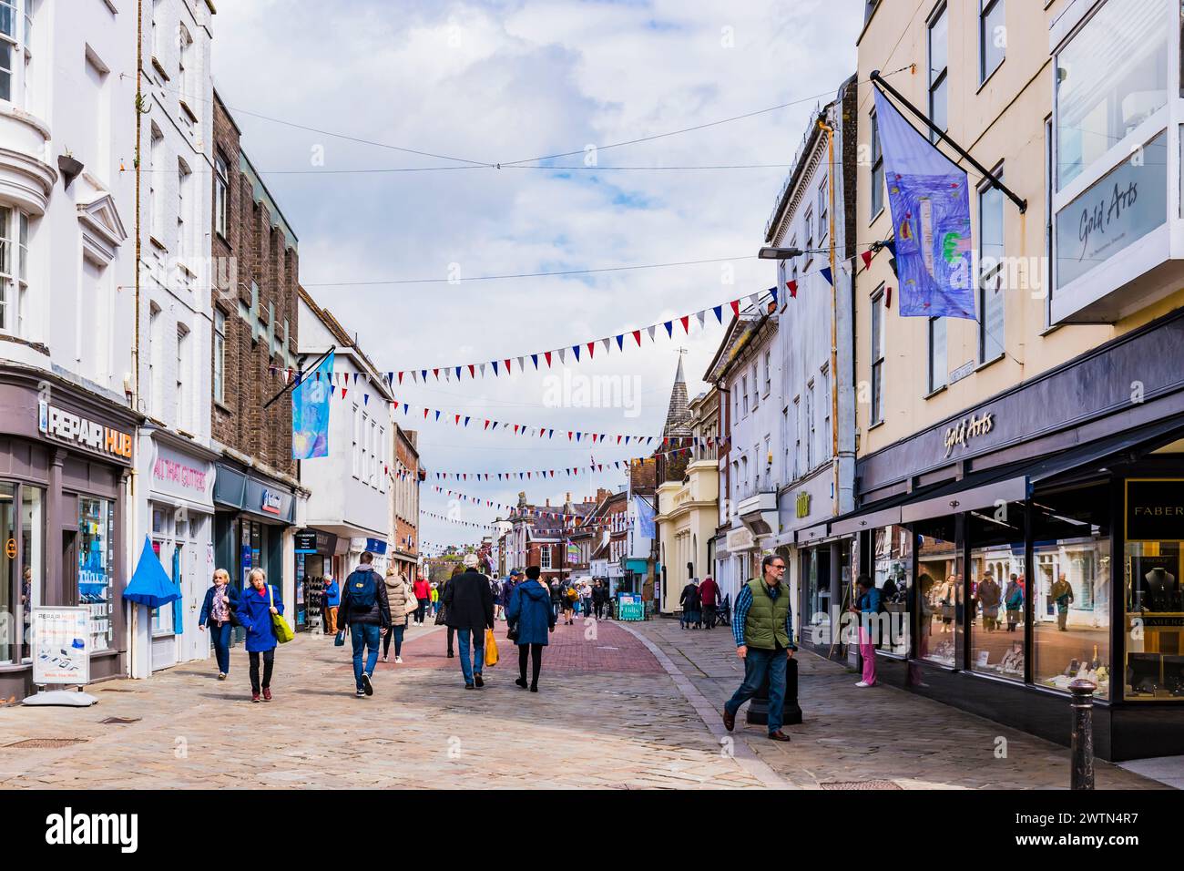 Chichester town centre hi-res stock photography and images - Alamy