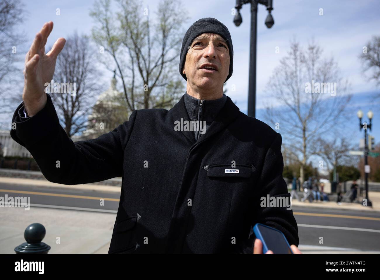 Mark Gorton, co-founder of American Values 2024, a super-PAC supporting ...