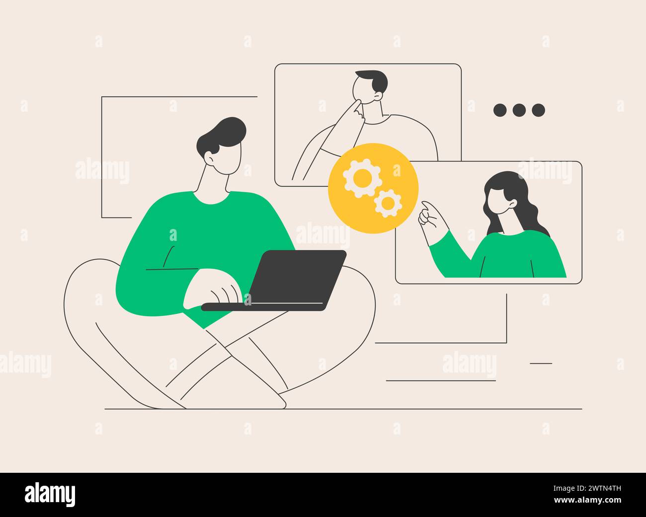 Crm tool Stock Vector Images - Alamy