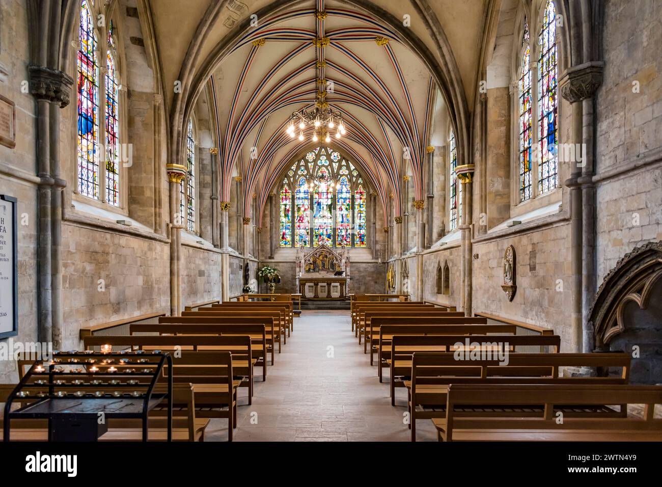 The Lady Chapel. Chichester Cathedral, formally known as the Cathedral ...