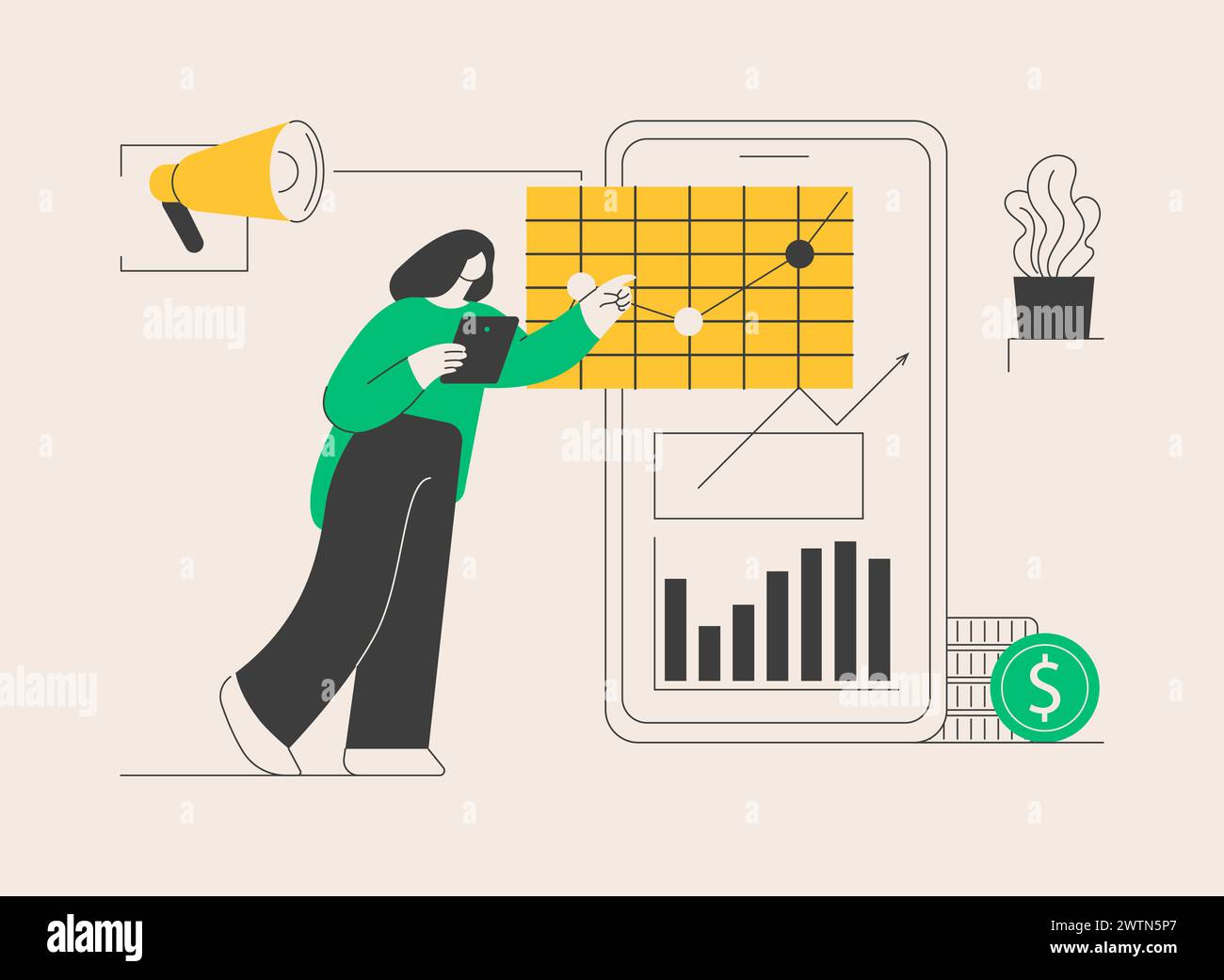 Transactional Marketing Abstract Concept Vector Illustration Stock Vector Image And Art Alamy