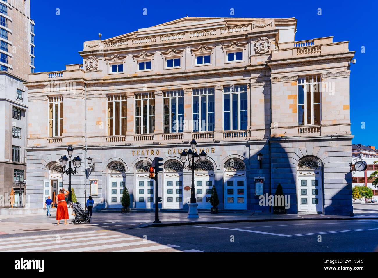 The Campoamor theater is the opera house of Oviedo, founded in 1892 and ...