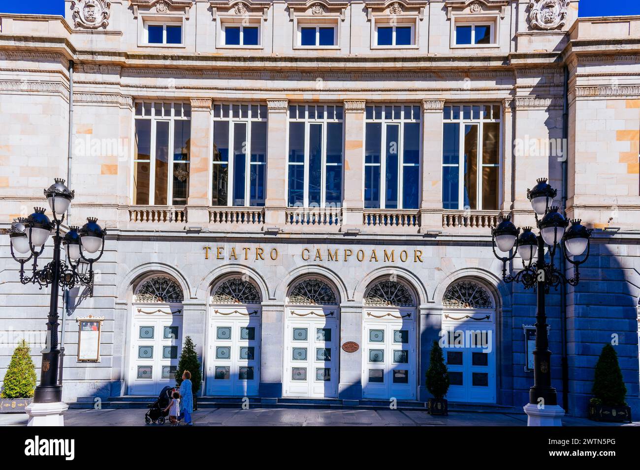 The Campoamor theater is the opera house of Oviedo, founded in 1892 and ...