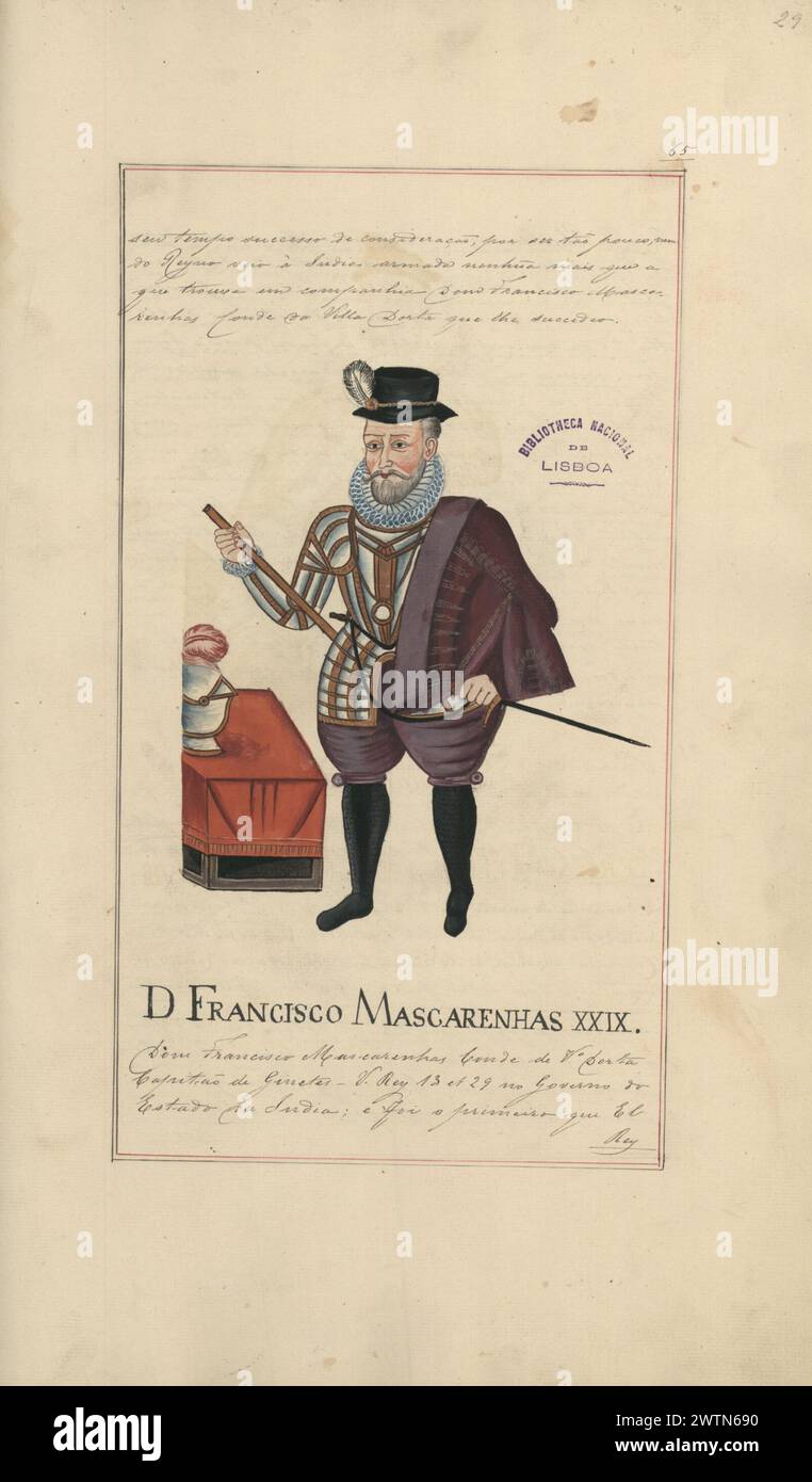 D. Francisco Mascarenhas Stock Photo - Alamy