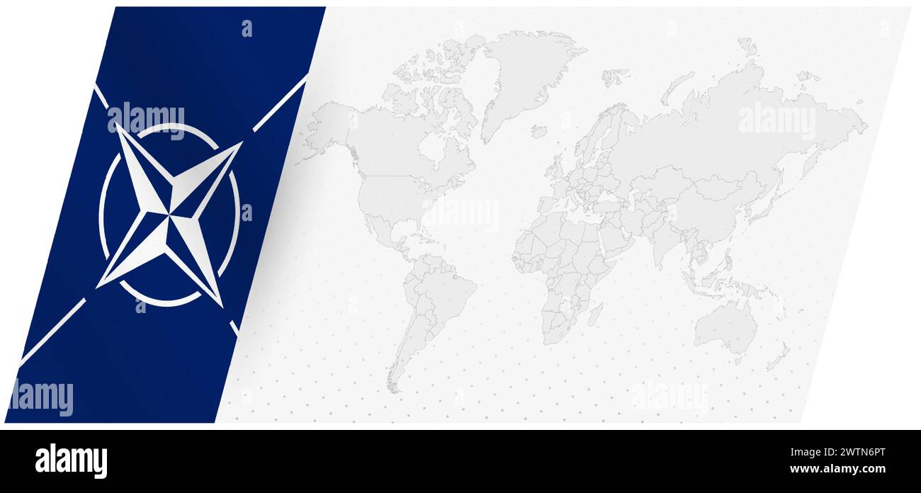 Map of nato Cut Out Stock Images & Pictures - Alamy