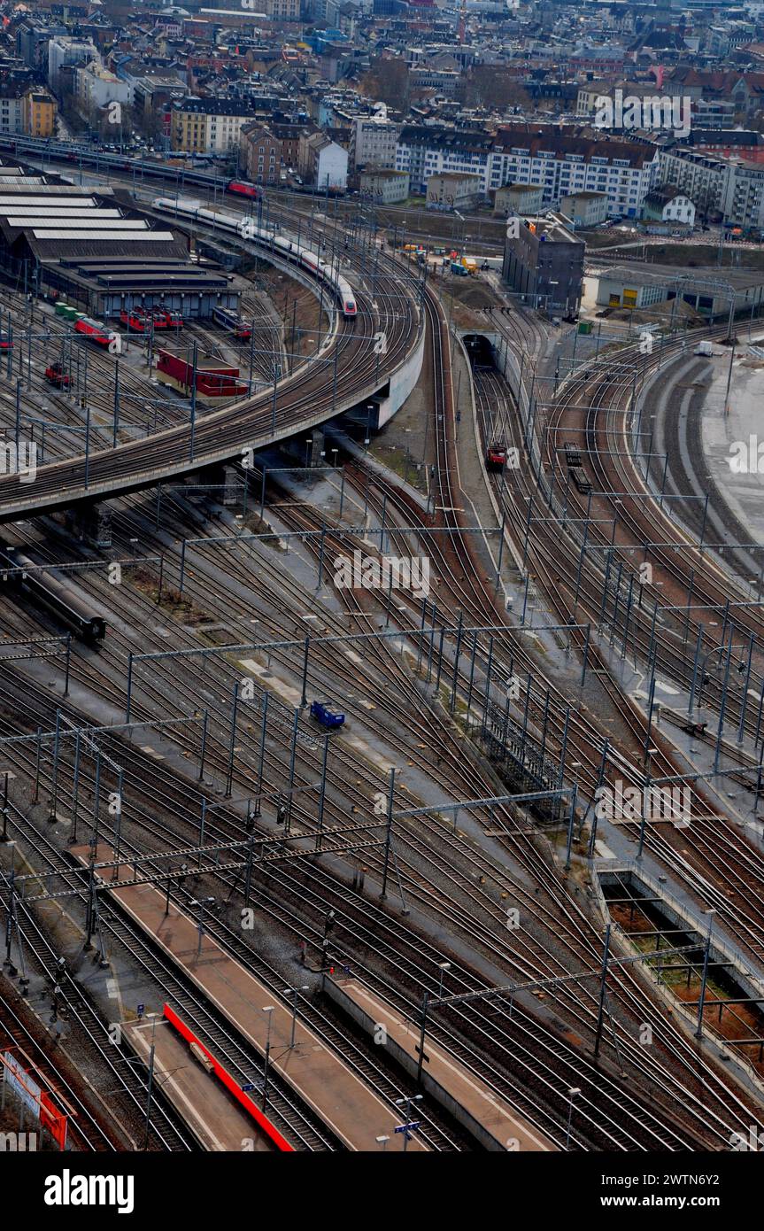 Verkehrsknotenpunkt eisenbahn hi-res stock photography and images - Alamy