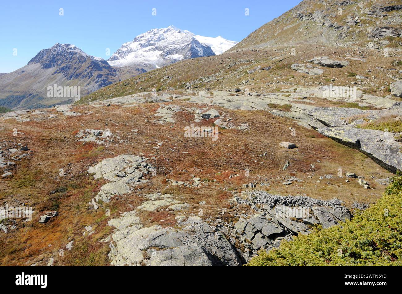 Alp grum mountain trekking hi-res stock photography and images - Alamy