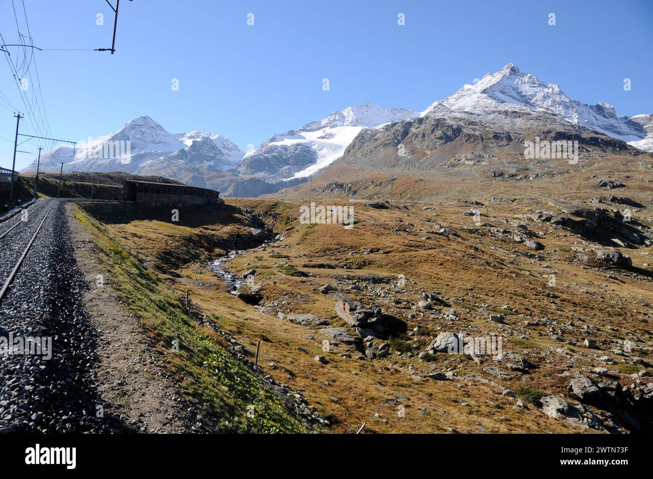 100 years bernina train hi-res stock photography and images - Alamy