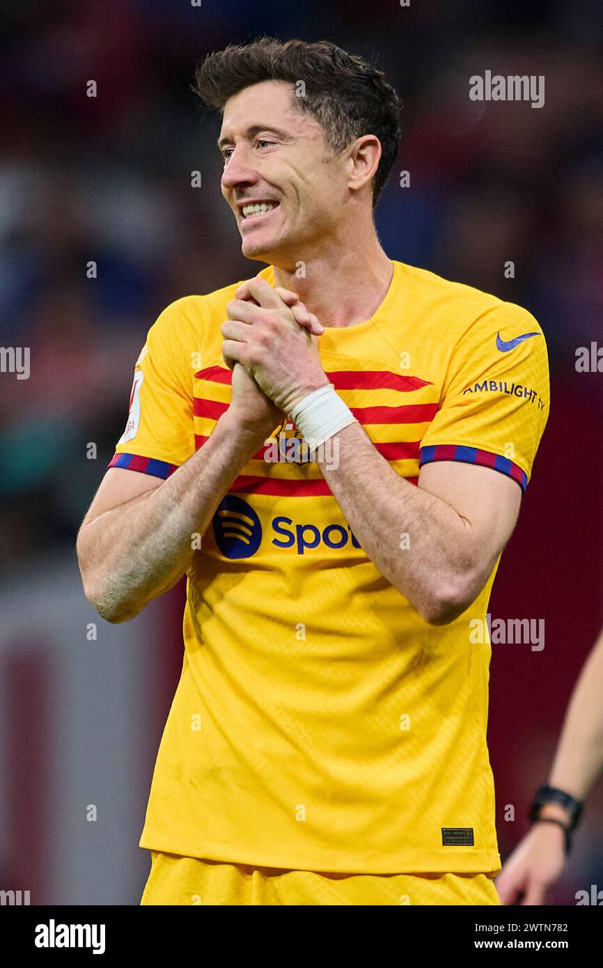 Lewandowski barca hi-res stock photography and images - Alamy