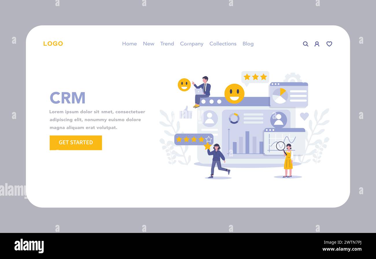 Strategic Approaches In Marketing Web Or Landing Page Crm Strategy
