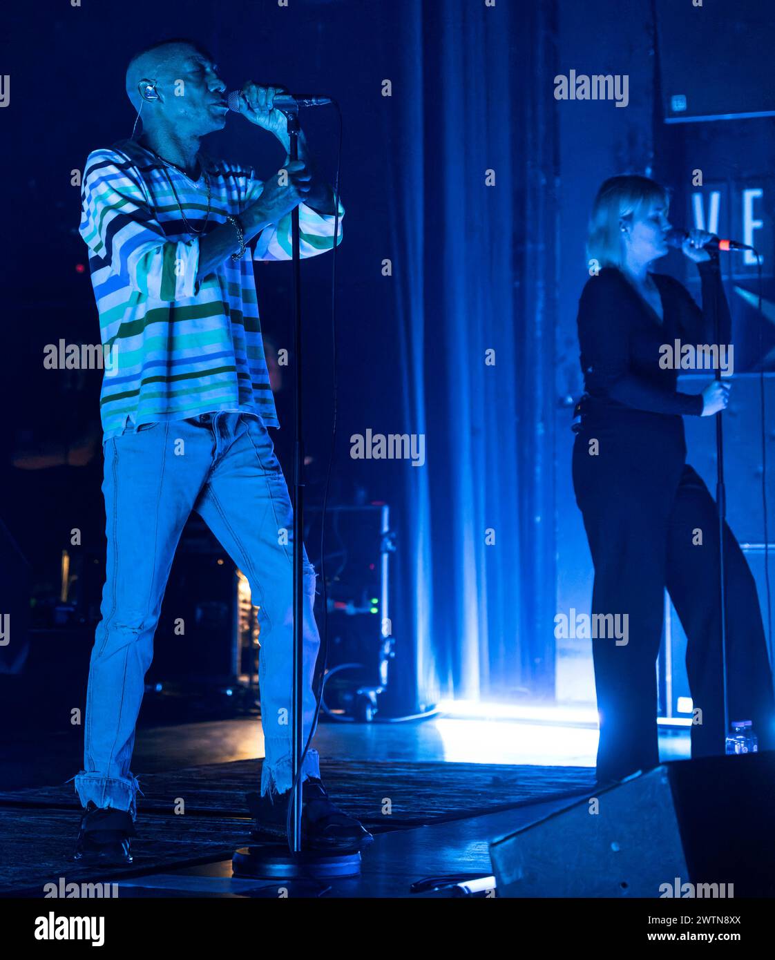 Denmark. 18th Mar, 2024. The British rapper, singer and producer Tricky ...