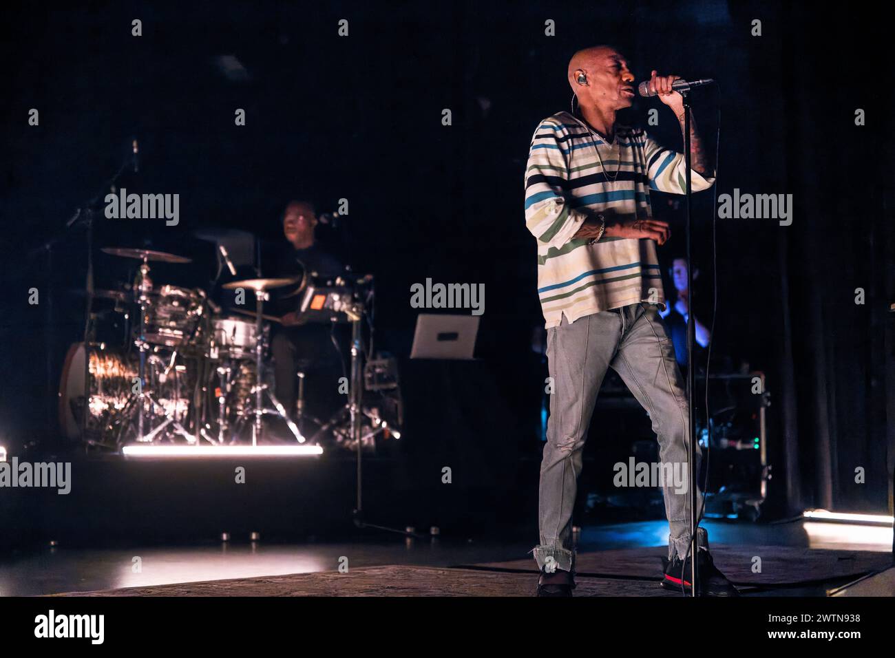 Denmark. 18th Mar, 2024. The British rapper, singer and producer Tricky ...