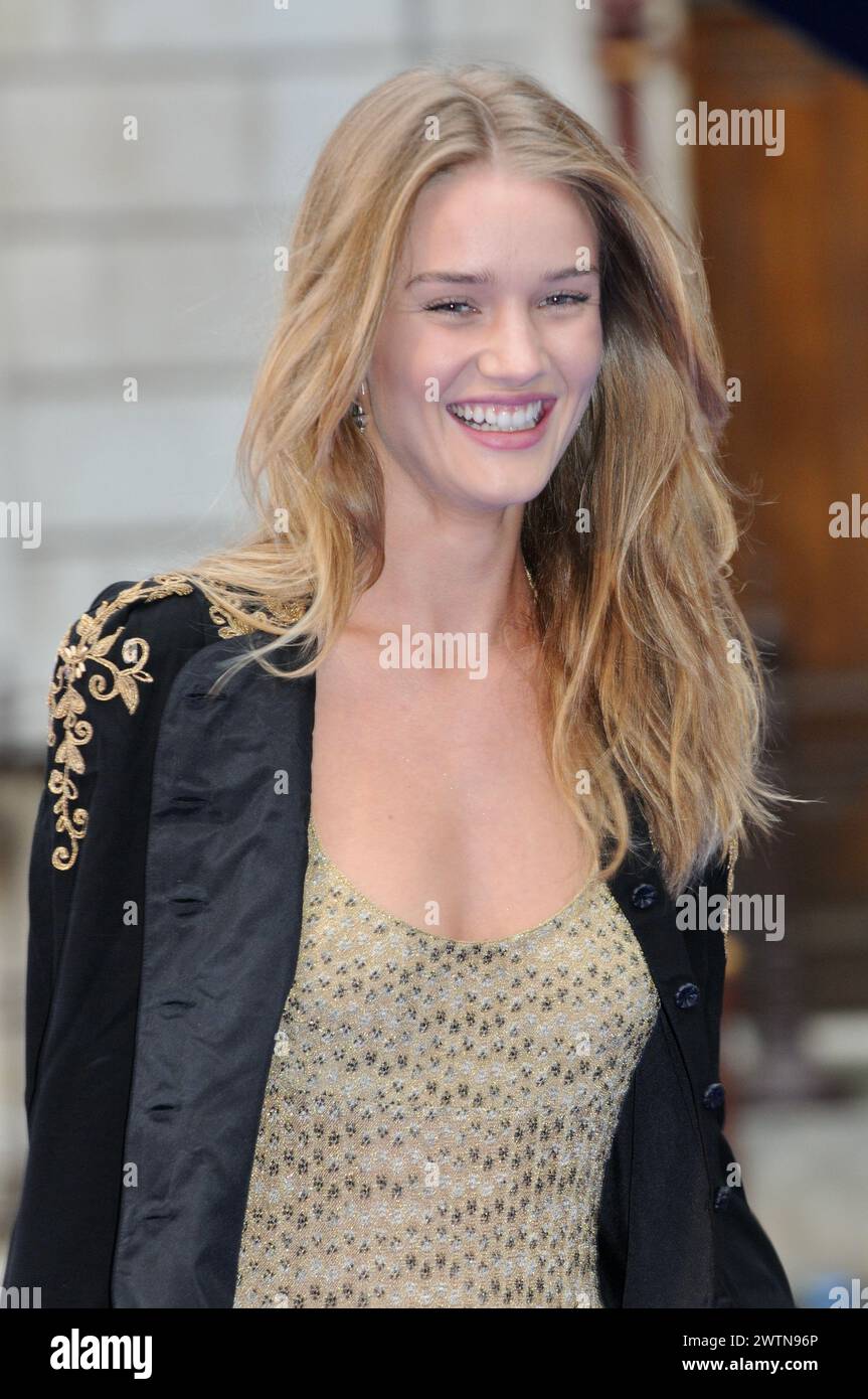 Rosie Huntington-Whitley, Royal Academy Summer Exhibition, London, UK ...