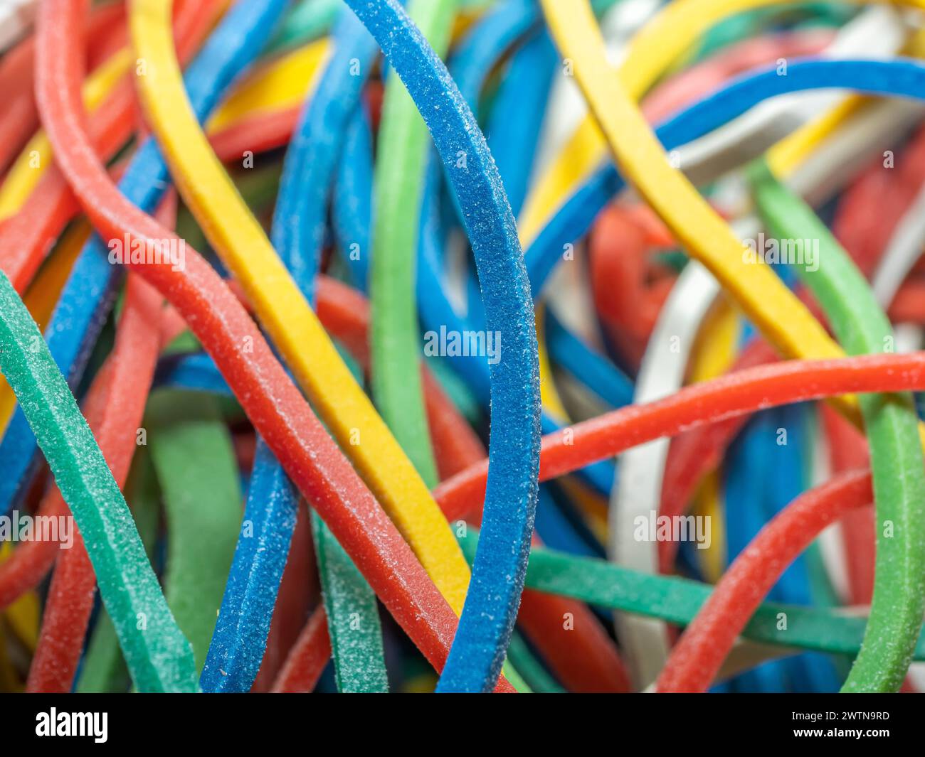 Abstract rubber band background hi-res stock photography and images - Alamy