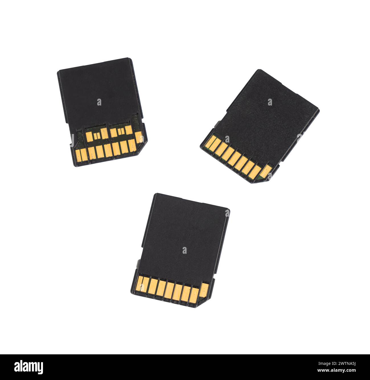 Secure digital cards on a transparent background Stock Photo - Alamy