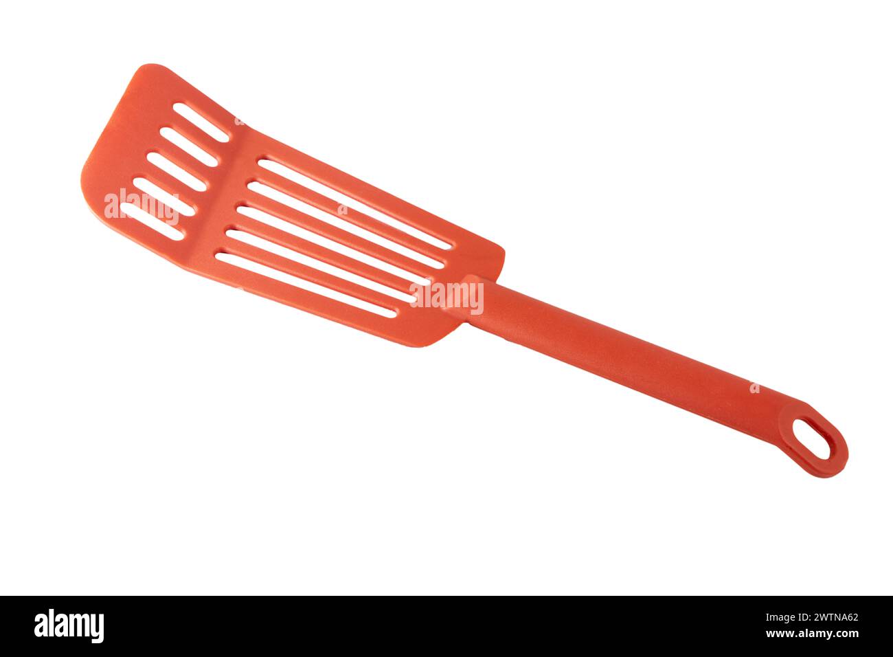 a perforated kitchen spatula on a transparent background Stock Photo ...
