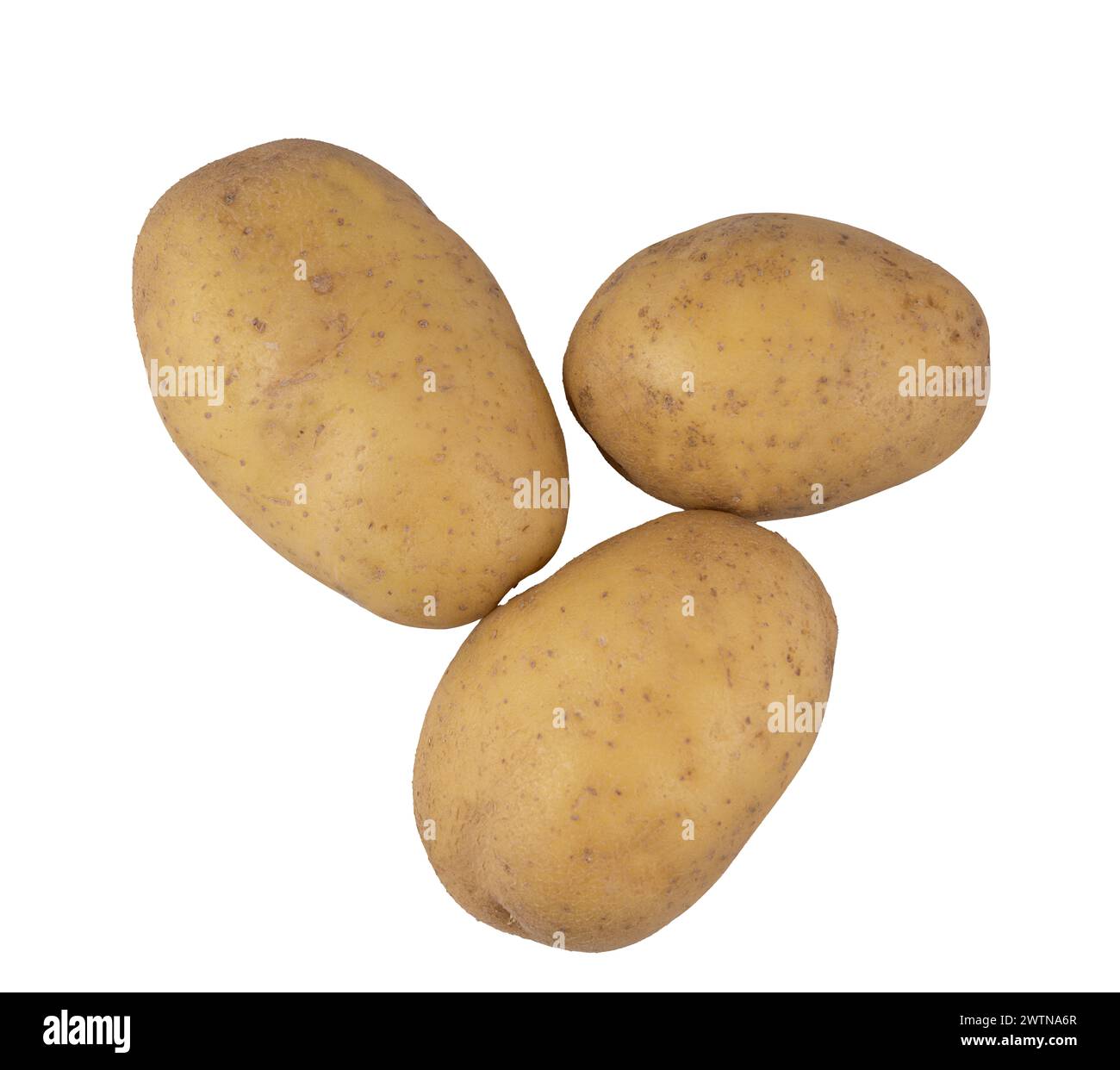 three potatoes on a transparent background Stock Photo - Alamy