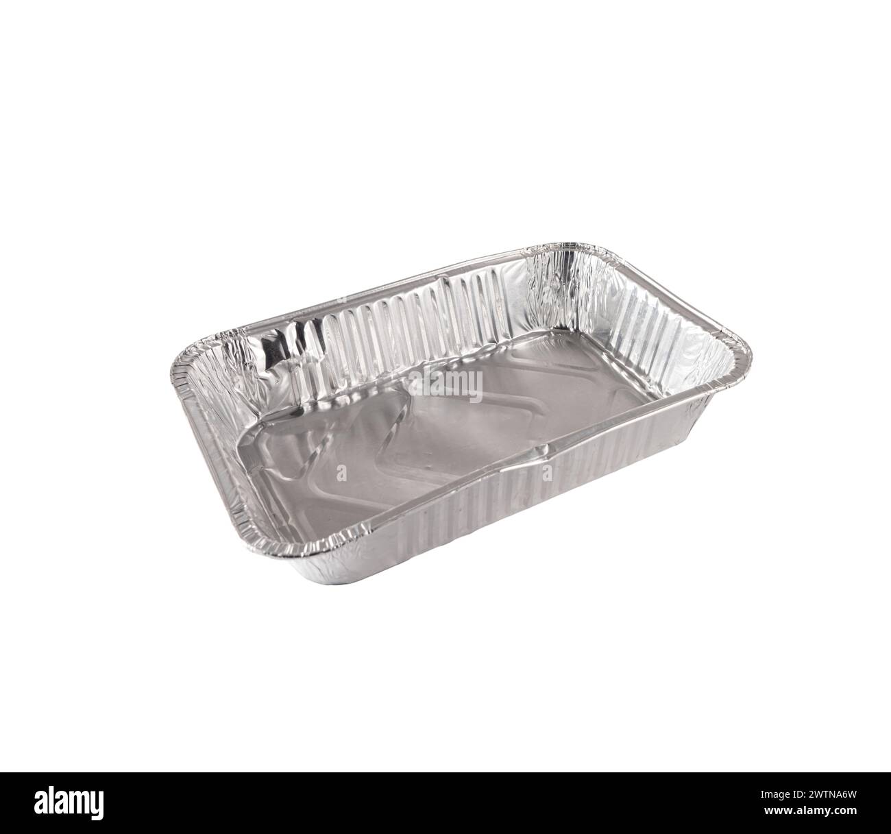 an aluminum kitchen container on a transparent background Stock Photo ...