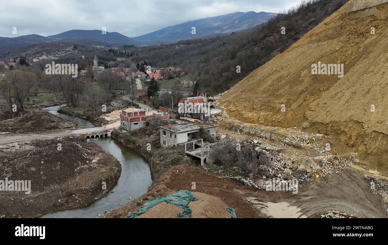 The mining town of Bor in Serbia, where Chinese company Zijin Copper ...